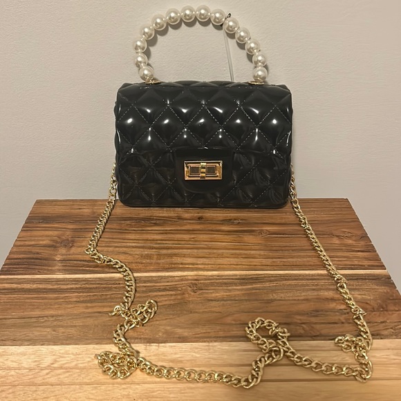 Deluxity Los Angeles | Bags | Deluxity Luxery Black Mini Jelly ...